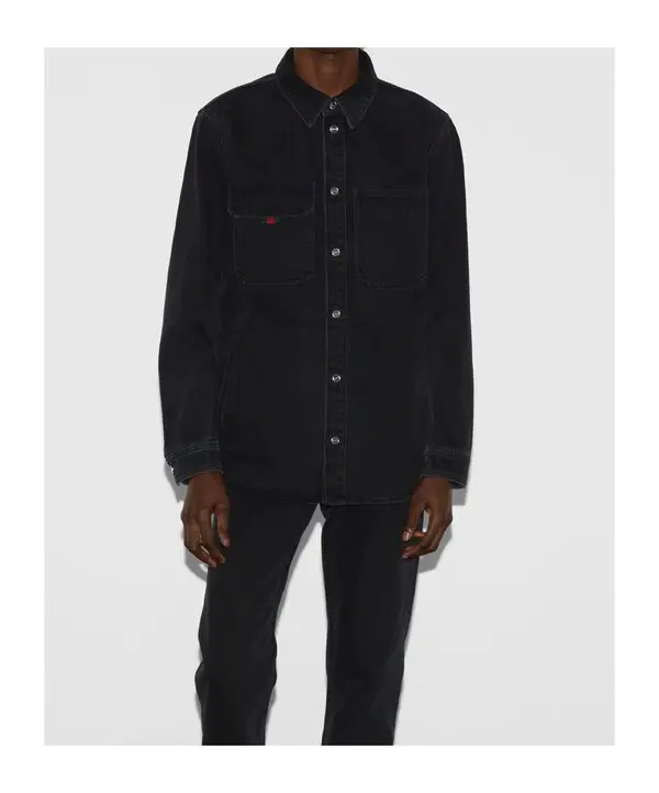 Gucci Collared Long-sleeve Shirt