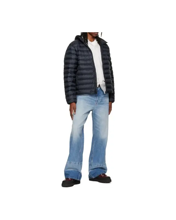 Canada Goose Stratus Tonal Label Hooded Jacket - Black
