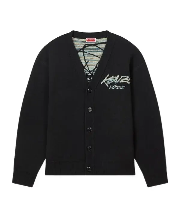 Kenzo X Futura 2000" Genderless Cardigan