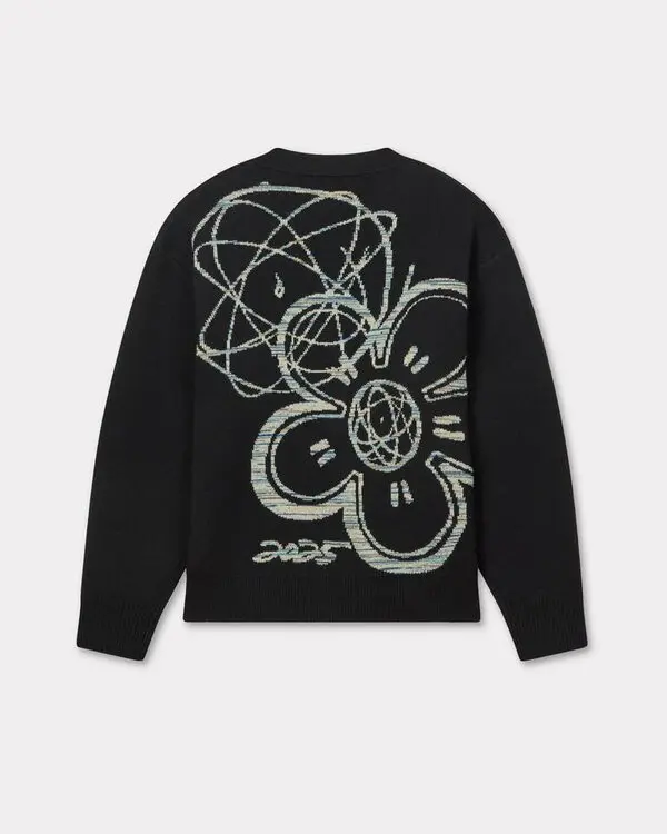 Kenzo X Futura 2000" Genderless Cardigan