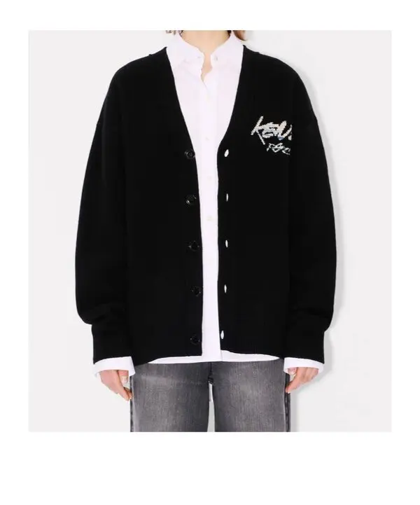 Kenzo X Futura 2000" Genderless Cardigan