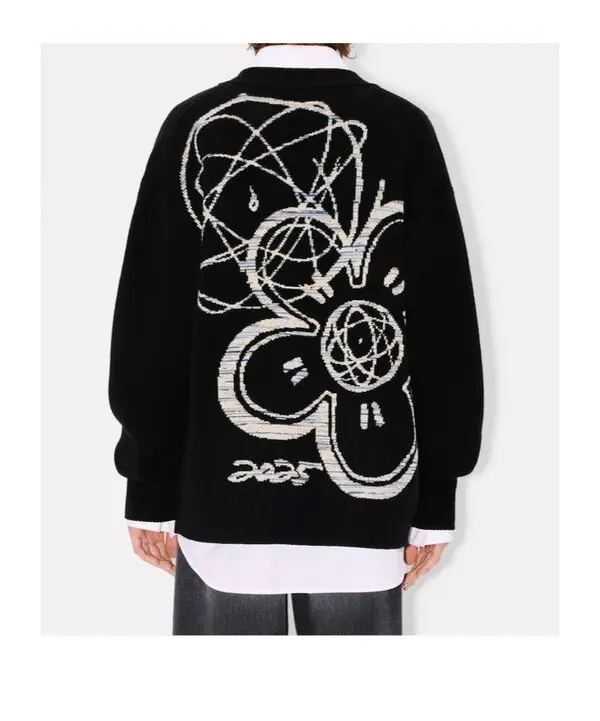 Kenzo X Futura 2000" Genderless Cardigan
