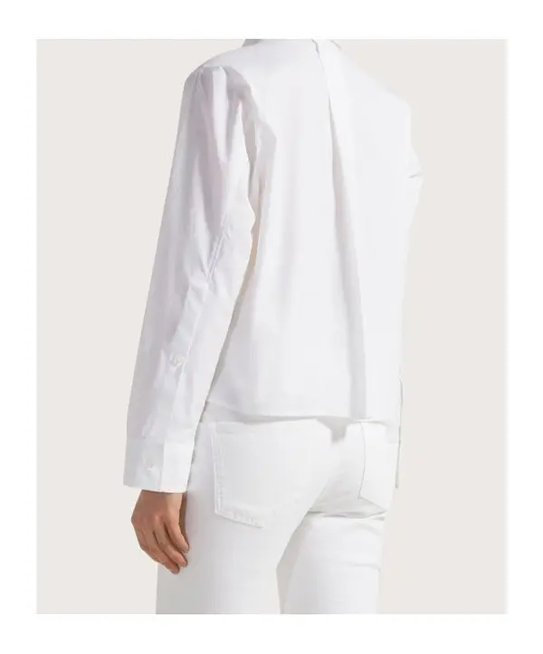 Seventy Poplin Shirt With Pleated Details