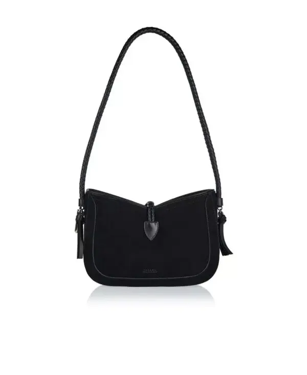 Isabel Marant Étoile Logo Embossed Embellished Shoulder Bag