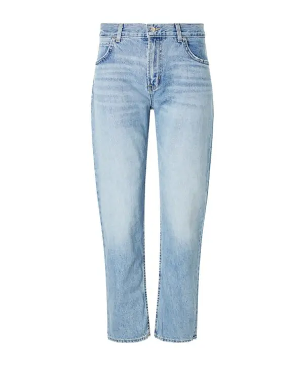 NILI LOTAN Belt Loop Jeans