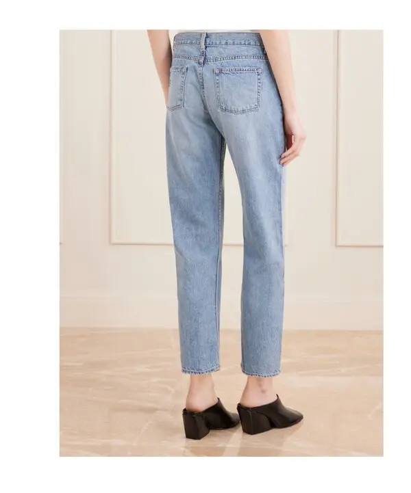 NILI LOTAN Belt Loop Jeans