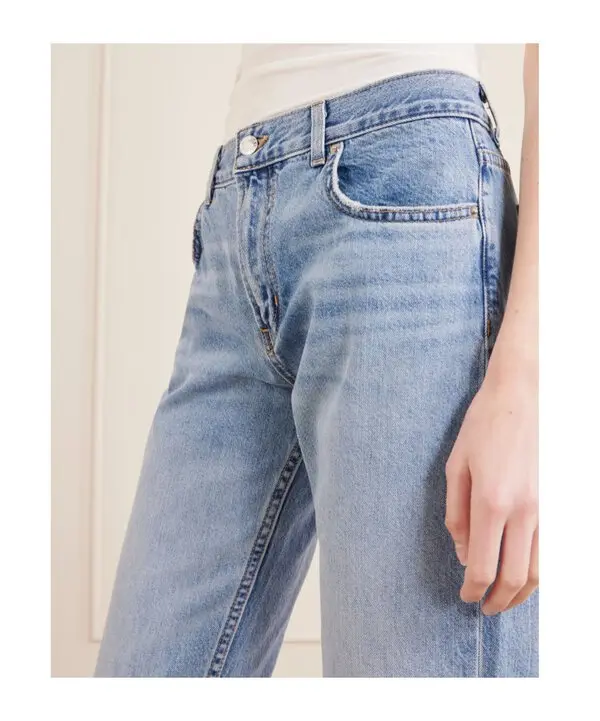 NILI LOTAN Belt Loop Jeans