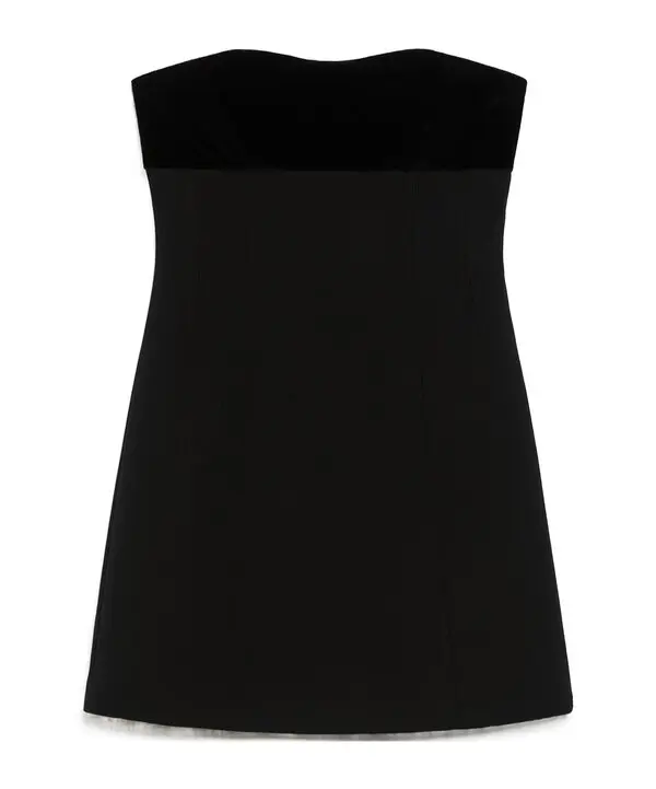 Max Mara Strapless Mini Dress