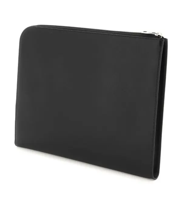 Alexander McQueen Logo Printed Zip Around Wallet