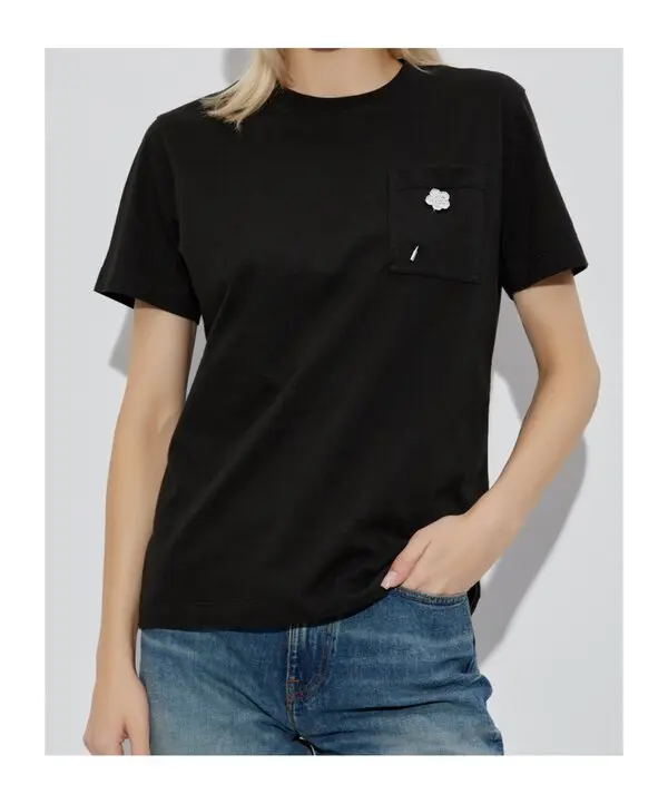 Kenzo Boke Flower Embroidered Pocket T-shirt