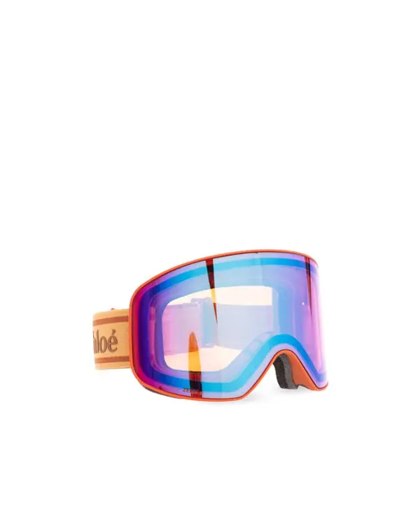 Chloé Ski Goggles With Logo Detail