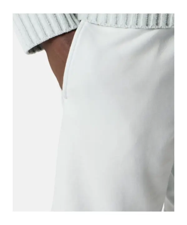 Stone Island Drawstring Fleece Shorts - Sky-blue