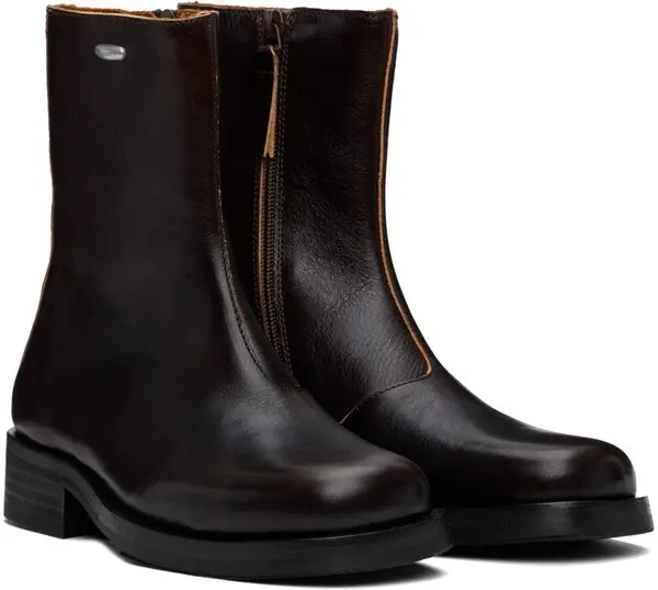 Our Legacy Camion Side-zip Boots - Black