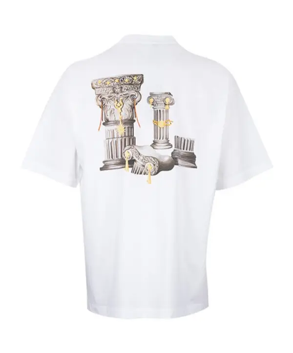 Versace Logo Round-neck T-shirt