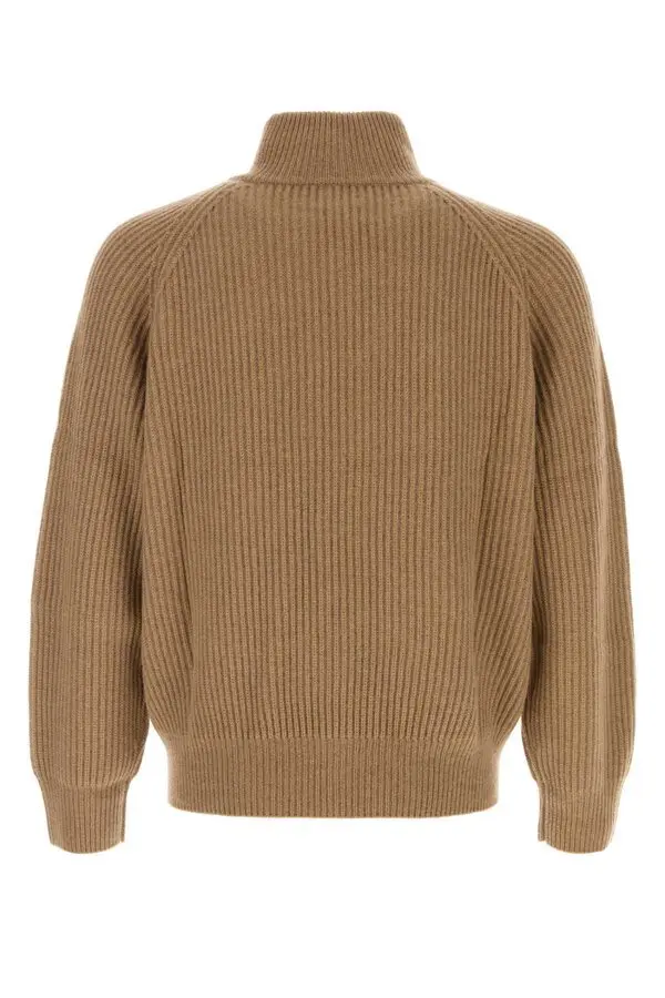 Le Kasha High-neck Ribbed-knit Jumper