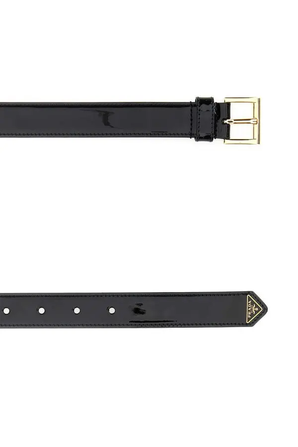 Prada Logo Plaque Belt
