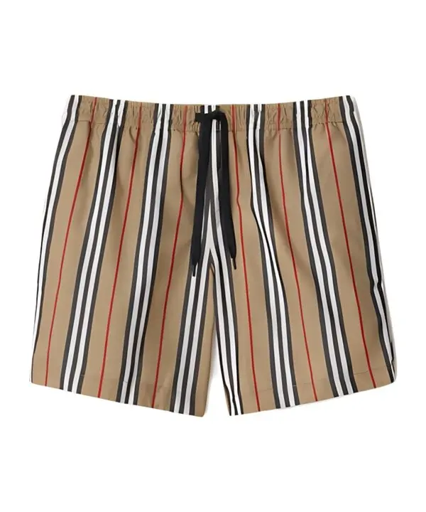 Burberry Icon Stripe Swim Shorts - Brown