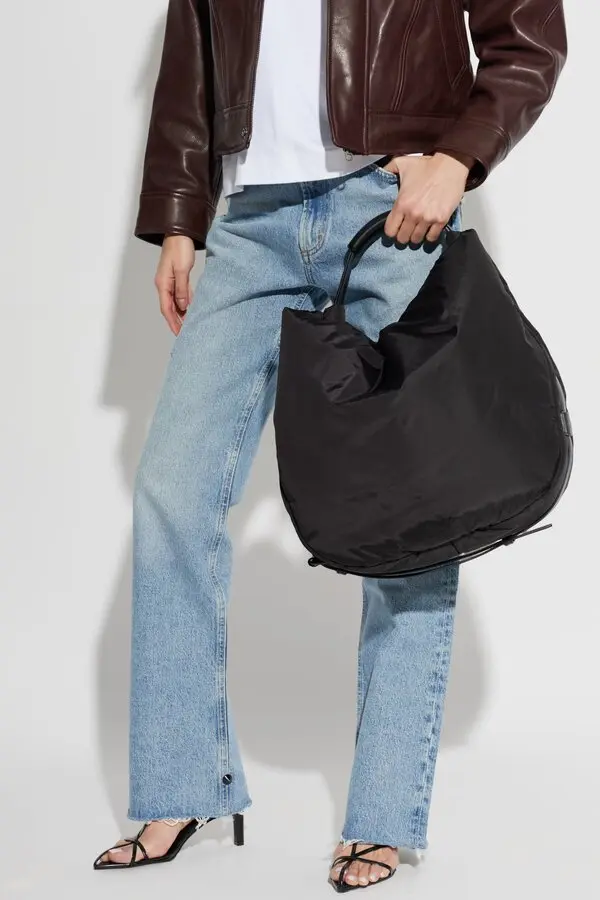 Moschino Handle Me Medium Hobo Bag