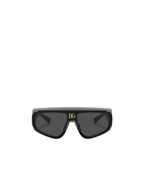 Dolce & Gabbana Rectangular Frame Sunglasses - Black