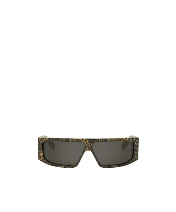 Celine Monogrammed D-frame Sunglasses - Black