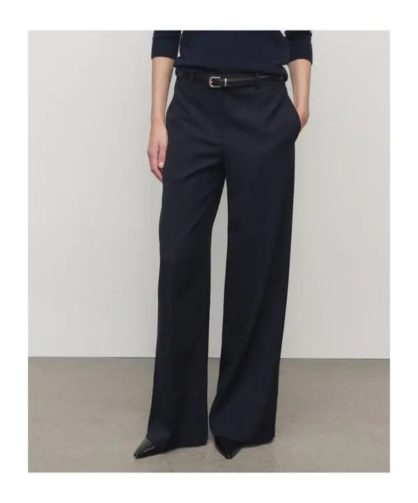 THE ROW Dender Low-rise Pleated Trousers