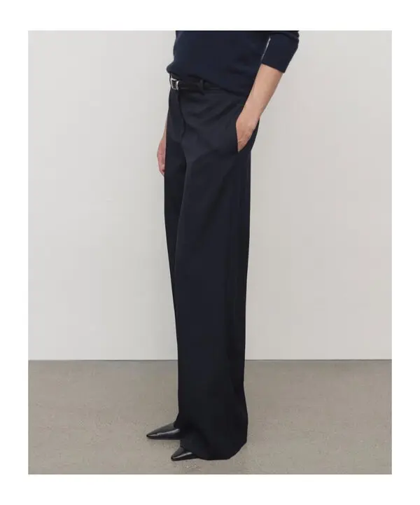 THE ROW Dender Low-rise Pleated Trousers