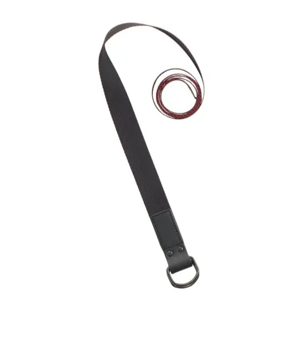 Comme Des Garçons Logo Belt - Black