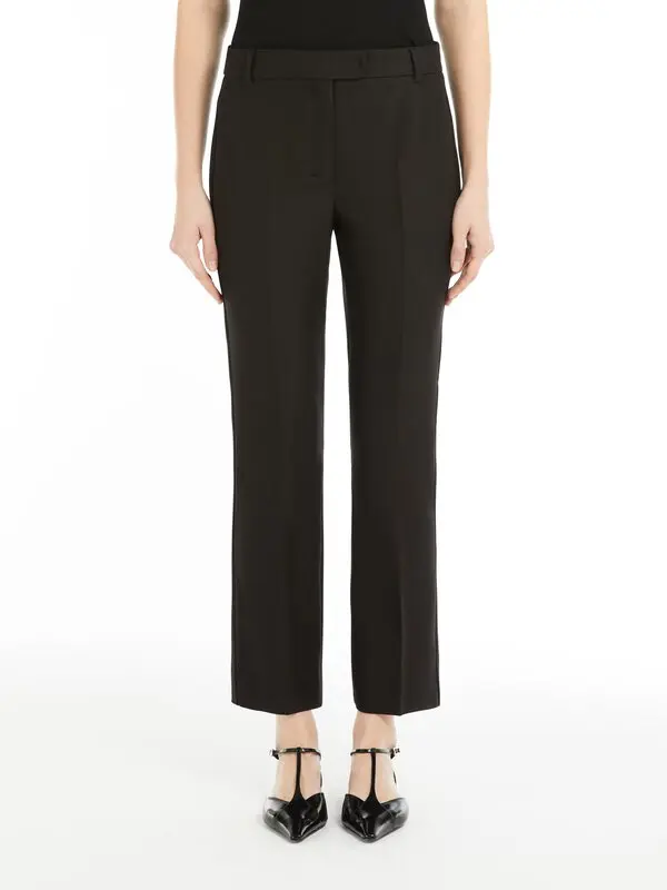Max Mara Fatina Pleat Detailed Slim Fit Trousers