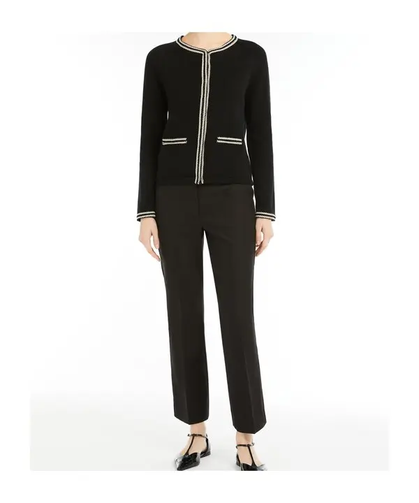 Max Mara Fatina Pleat Detailed Slim Fit Trousers