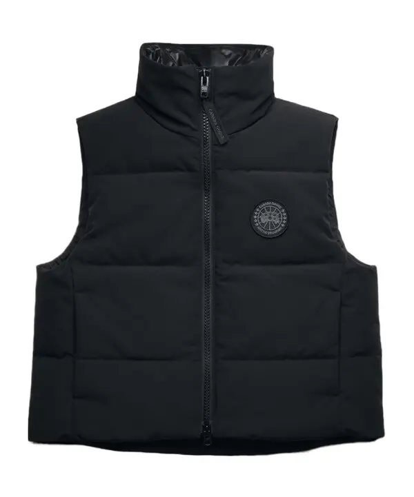 Canada Goose Grandview Cropped Puffer Gilet - Black