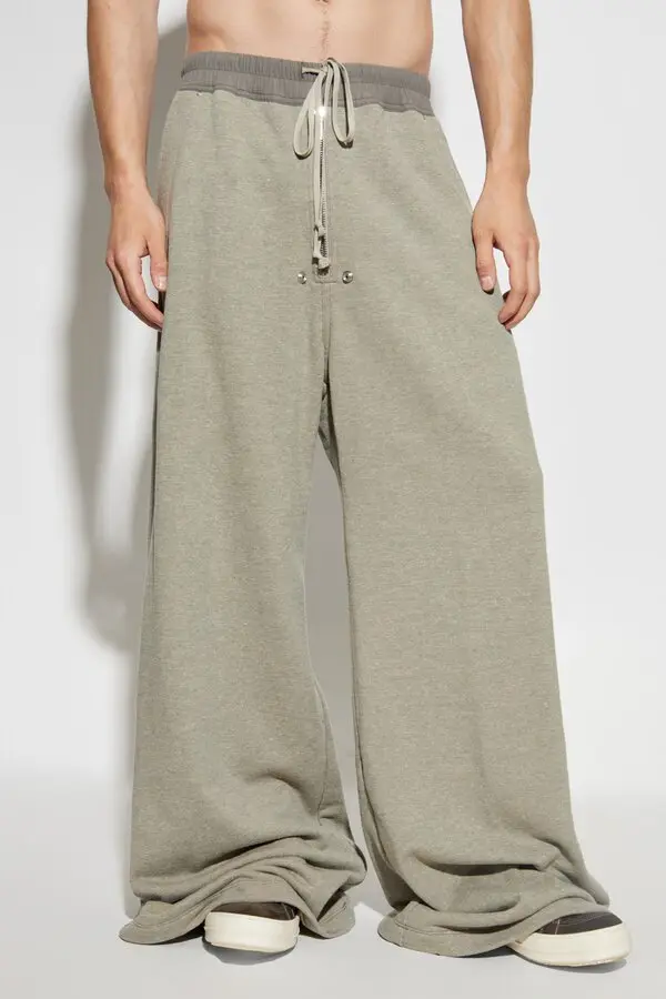 Rick Owens Drawstring Wide-leg Pants - Gray