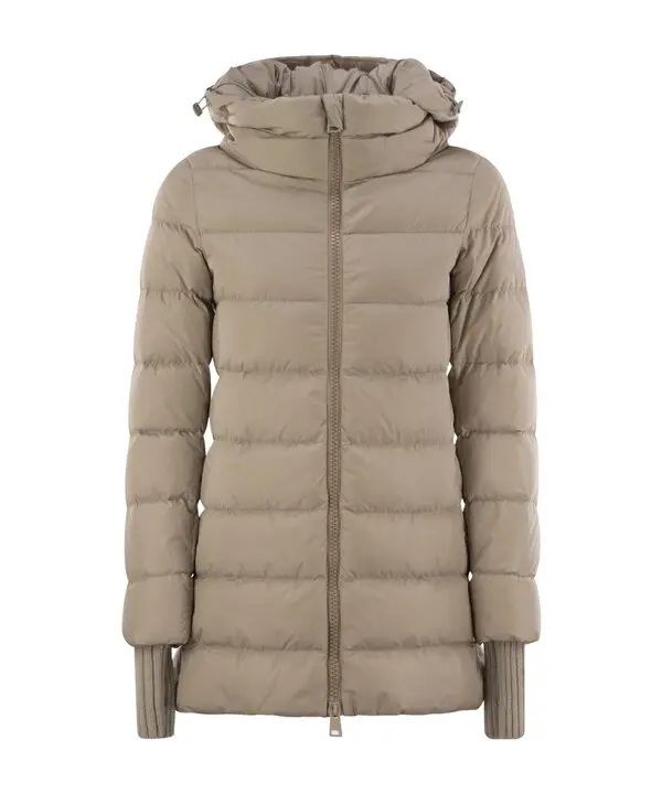 Herno Zip-up Hooded Down Jacket - No