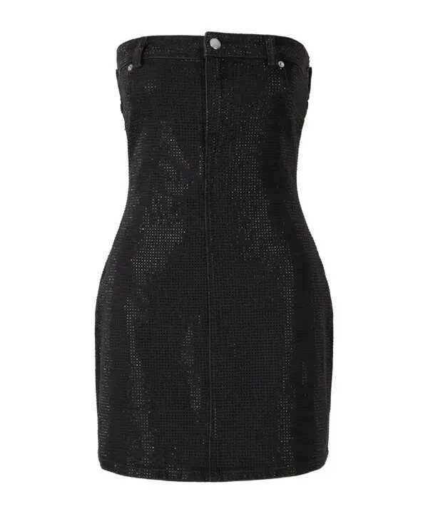 Alexander Wang Mini Glittered Sequined Dress
