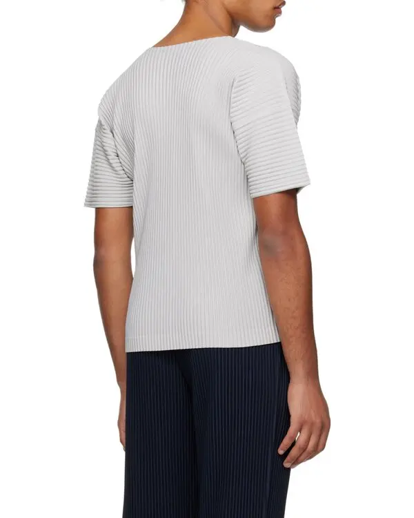 Issey Miyake Color Pleats Pleated T-shirt - Multicolor