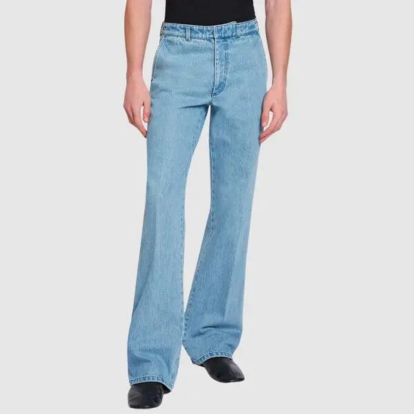 Dries Van Noten Light Wash Multi-pocket Jeans