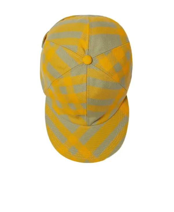 Burberry Check Pattern Baseball Cap