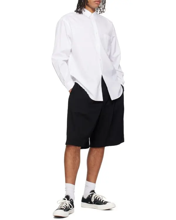 CONVERSE X COMME DES GARONS PLAY Round Toe Lace-up Sneakers - Black