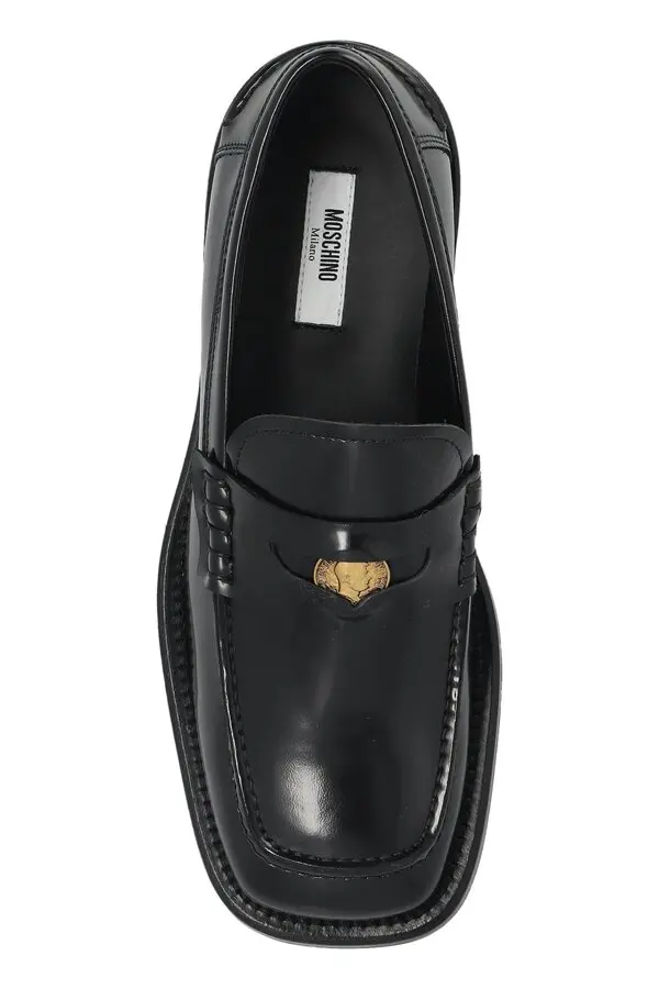 Moschino Square Toe Loafers