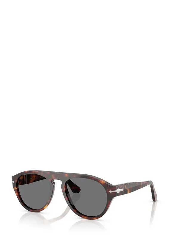 Persol Pilot Frame Sunglasses - Gray