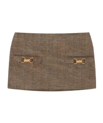 Stella McCartney Buckled Mid-waist Skirt