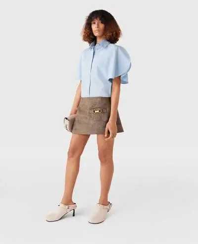 Stella McCartney Buckled Mid-waist Skirt
