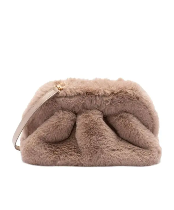 THEMOIRE Tia Clutch Bag - Antique Pink
