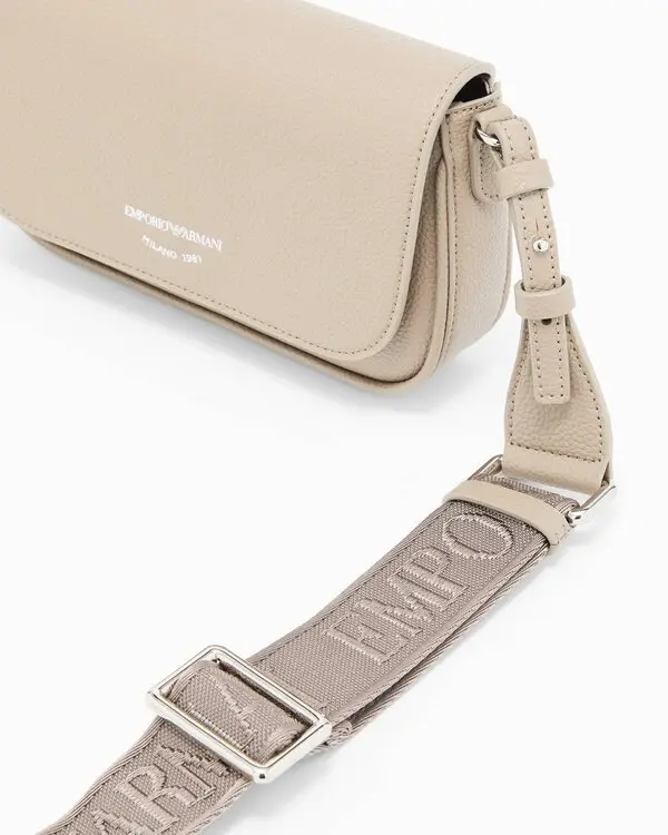 Emporio Armani Mini Shoulder Bag With Logo Strap