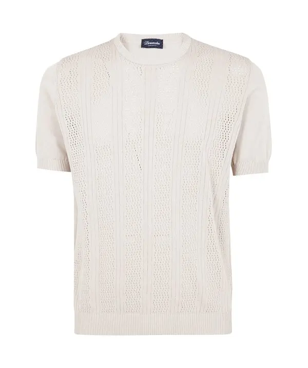 DRUMOHR Mesh-panel T-shirt