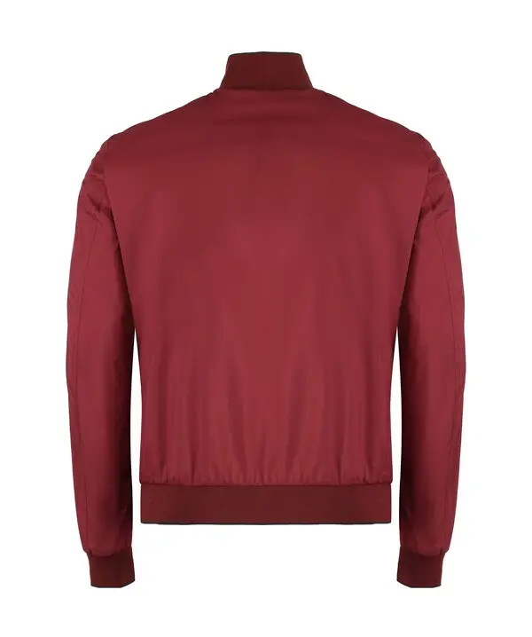 MOORER Mezzano Button-up Bomber Jacket