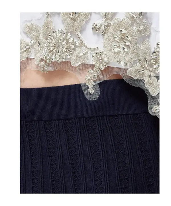 BLUGIRL Embellished Cropped T-shirt