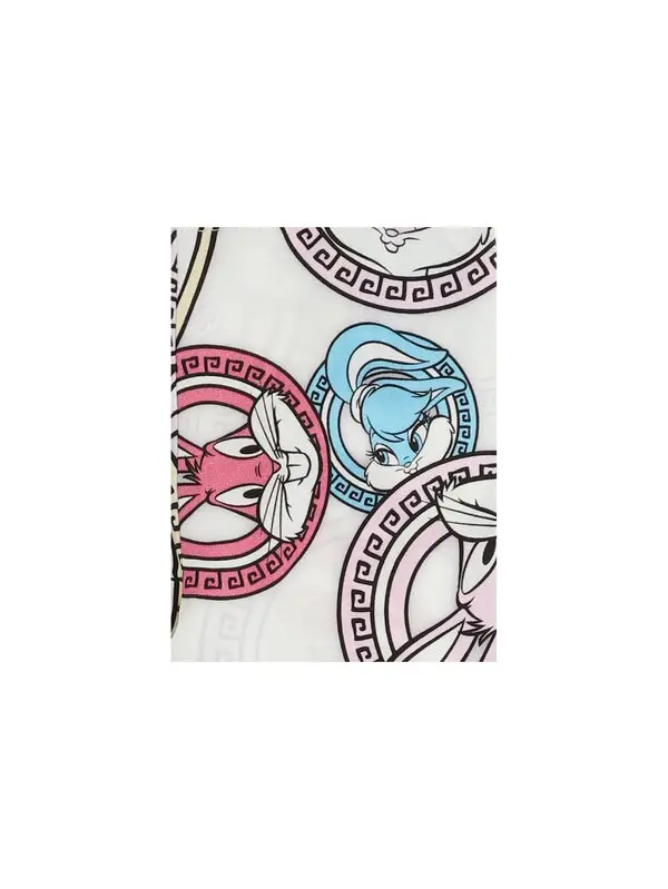 Monnalisa Jersey Tights With Looney Tunes Print