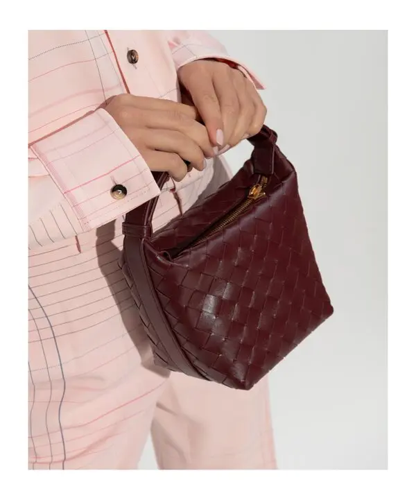 Bottega Veneta Woven Top Handle Bag