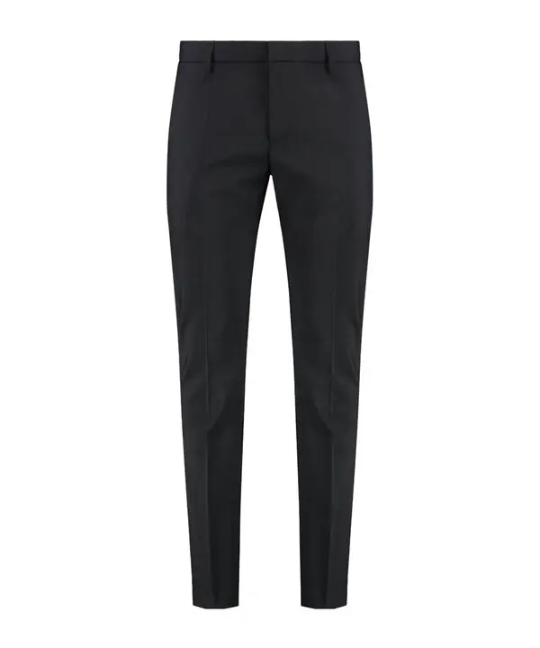 DONDUP Tailored Slim-fit Trousers - Black