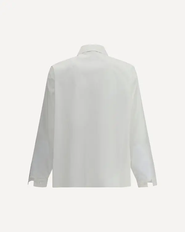Marni Logo Printed Long-sleeved Zipped Shirt